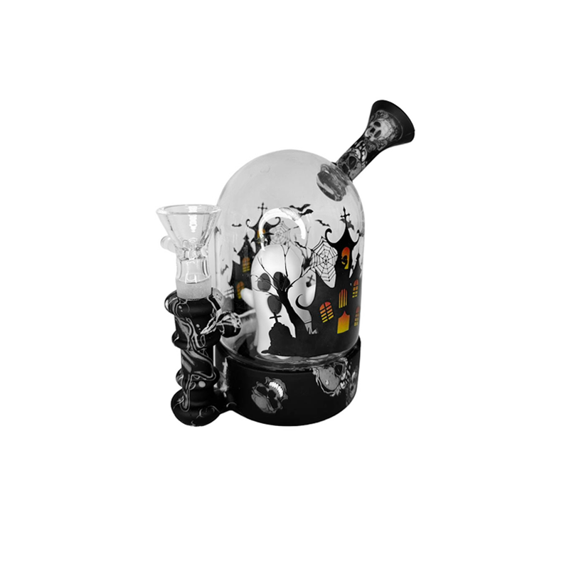 Bong vidro Ghost 13CM - Distribuidora Lemon