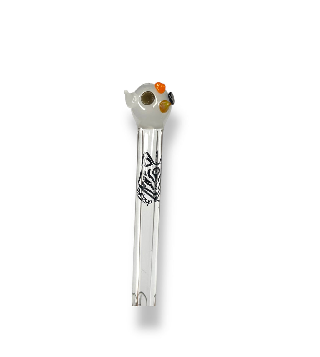 Piteira de Vidro Hippie Bong Chicken 6MM - Distribuidora Lemon