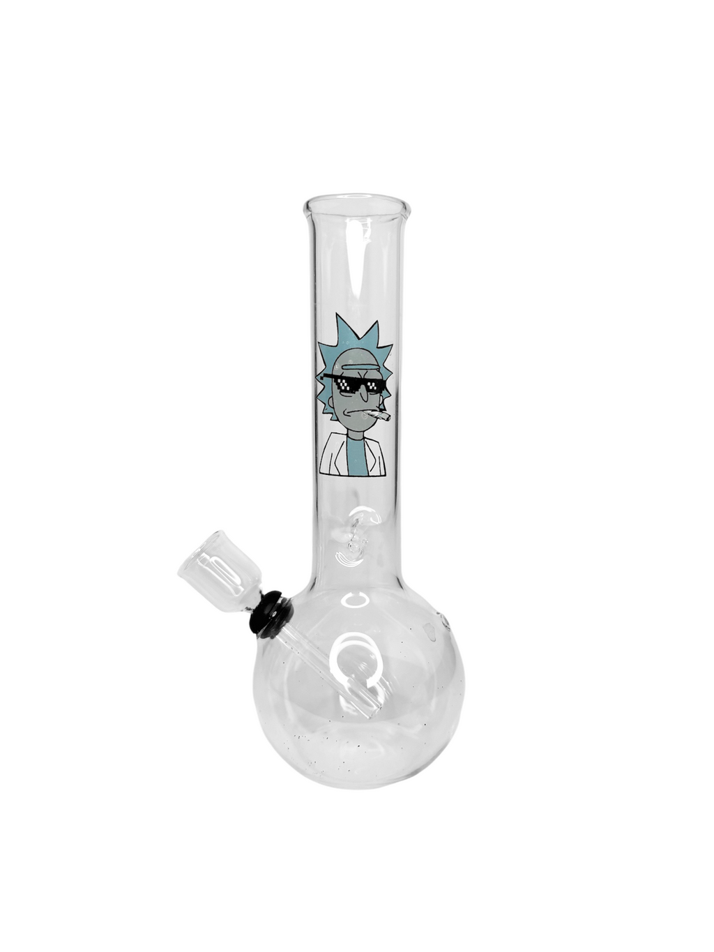 Bong vidro Rick 15CM - Distribuidora Lemon